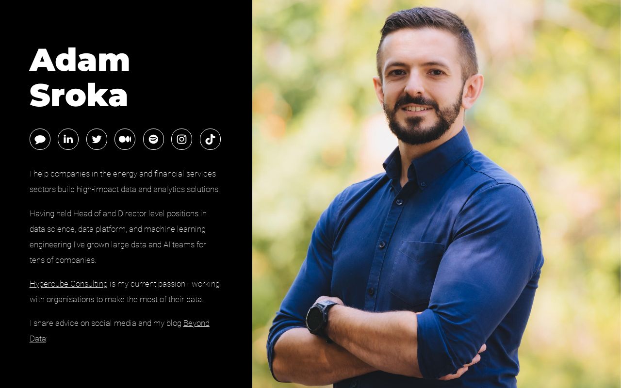 Adam Sroka - Data and AI